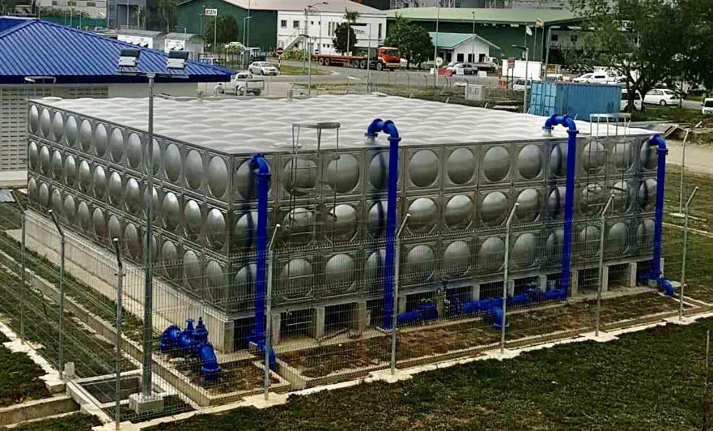 Aquacube Modular Water Tank, Commercial & Industrial, Construction ...