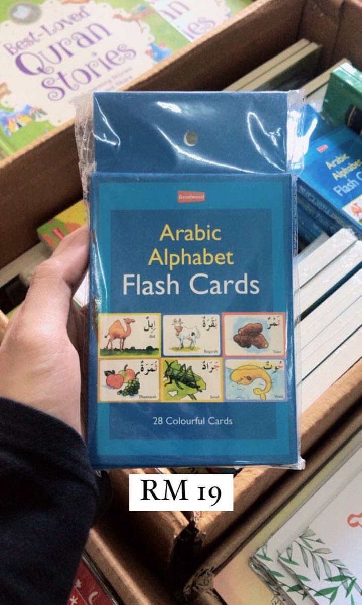 Arabic Alphabet Flash Cards, Hobbies & Toys, Books & Magazines ...