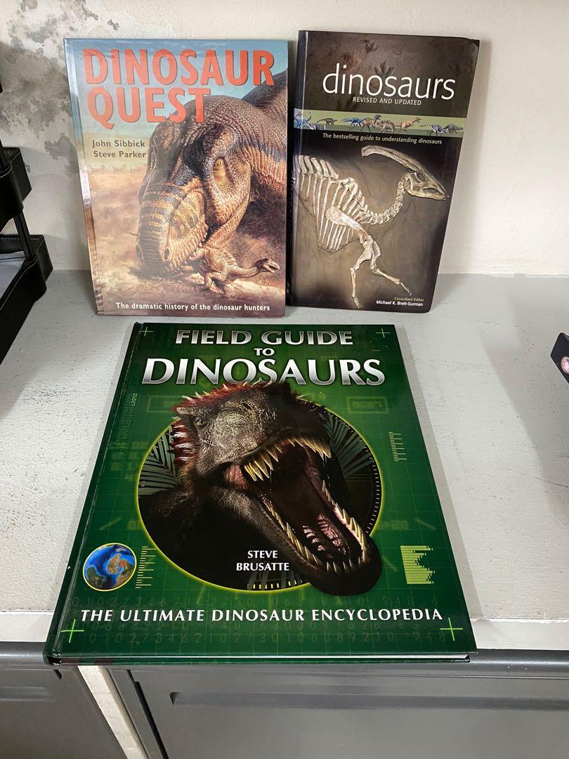 Assorted Dinosaur Encyclopedia and Books Pop Up 3D Information Fossil Prehistoric, Hobbies ...
