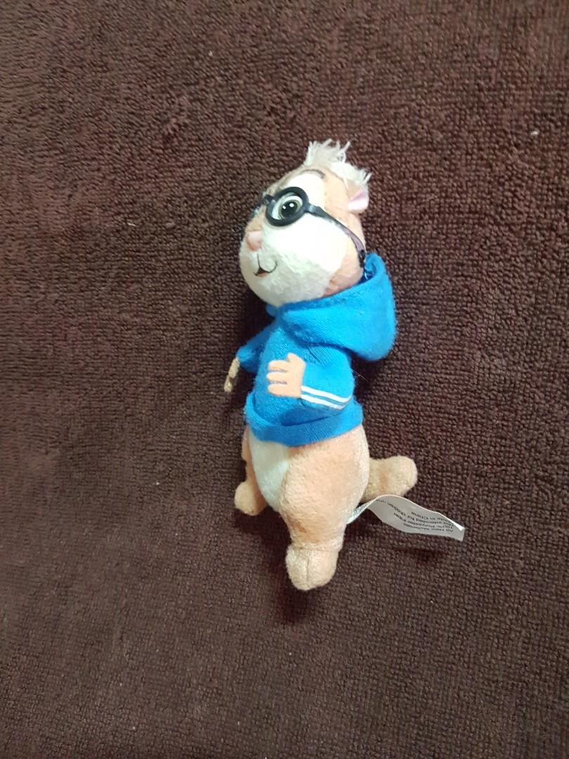 Authentic Mini Alvin and The Chipmunks - Simon Plush Soft Toy, Hobbies ...
