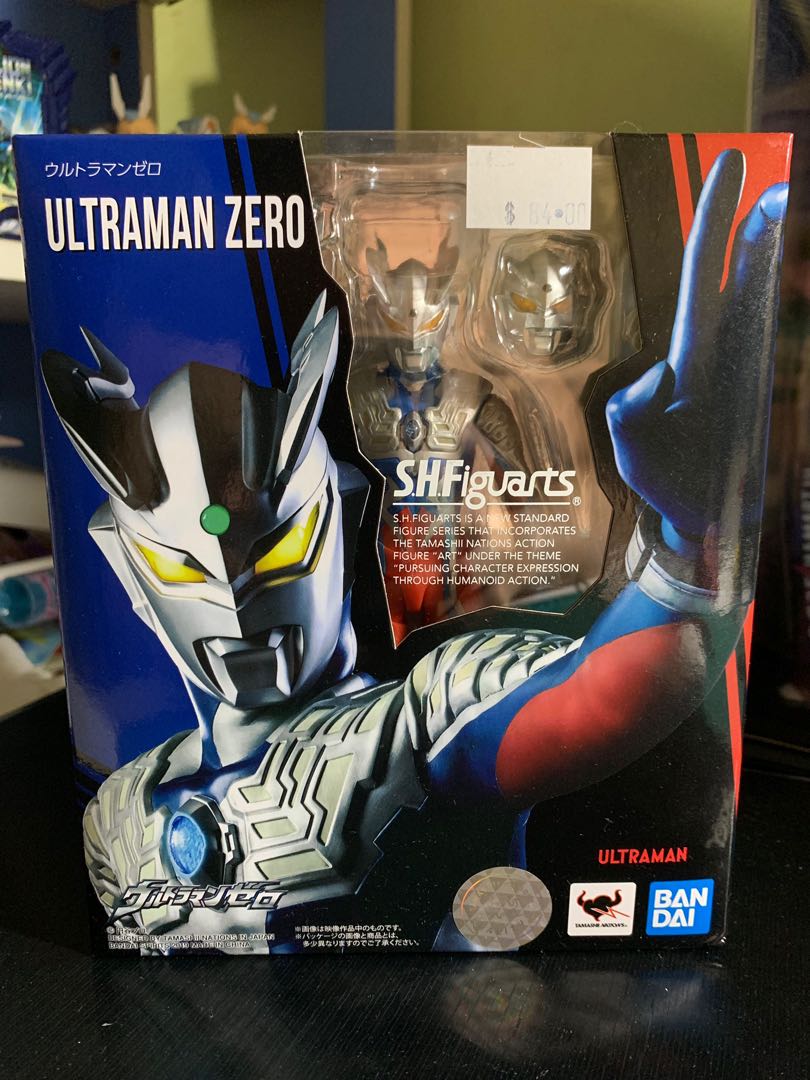Bandai Spirits SHF Ultraman Zero, Hobbies & Toys, Toys & Games on Carousell