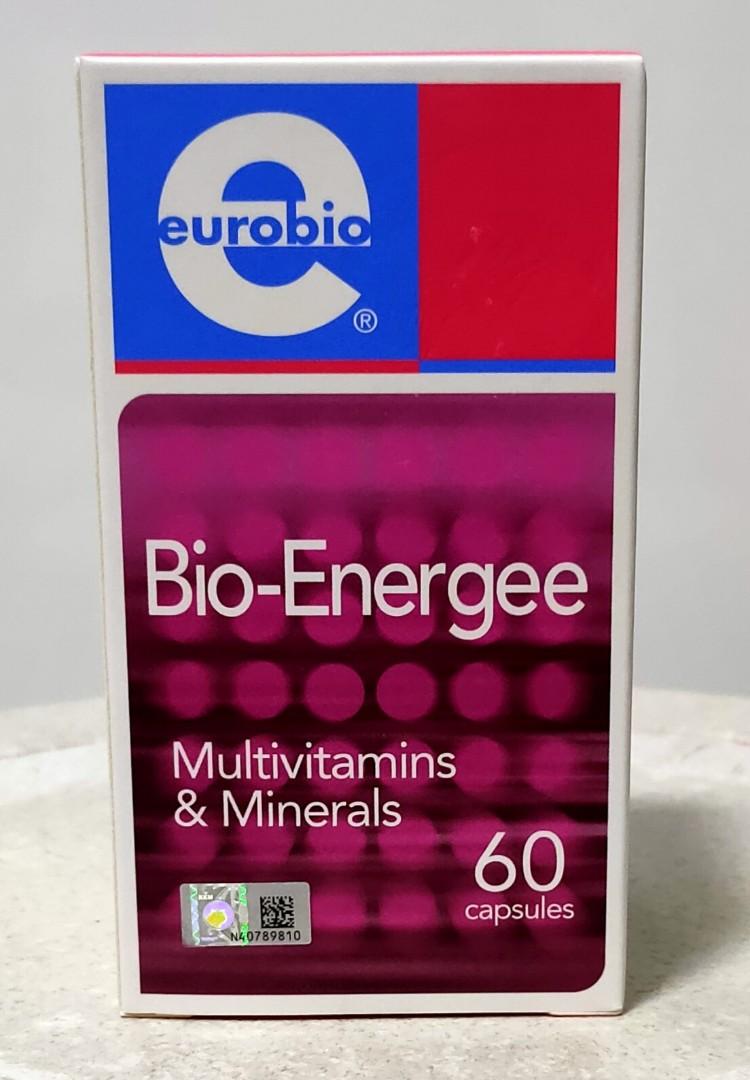 Bio-Energee Multivitamins & Minerals 60 capsules, Health & Nutrition ...