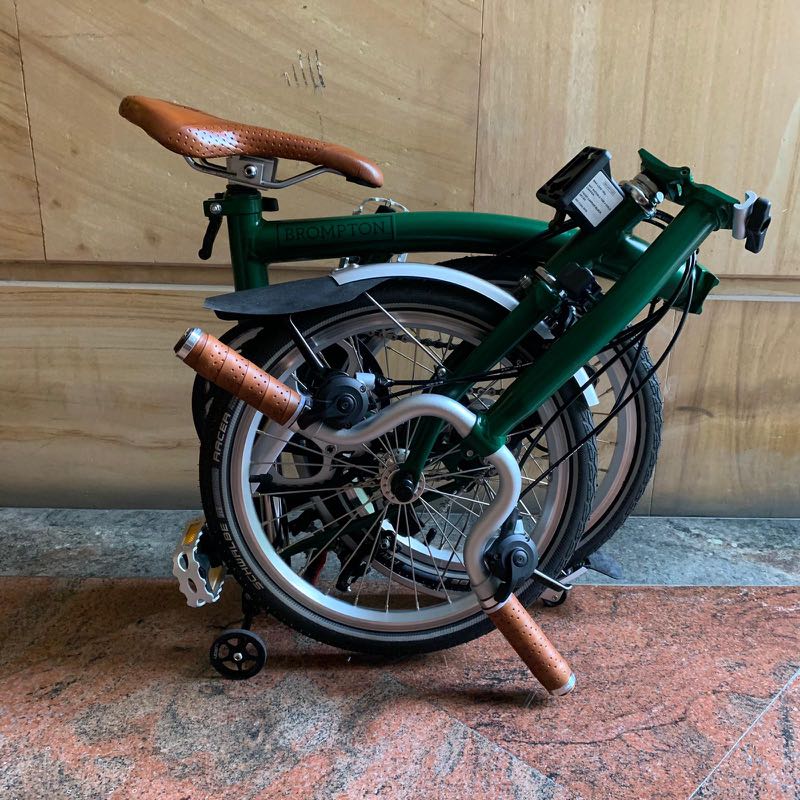 Brompton M6L in racing green, Sports Equipment, Bicycles & Parts ...