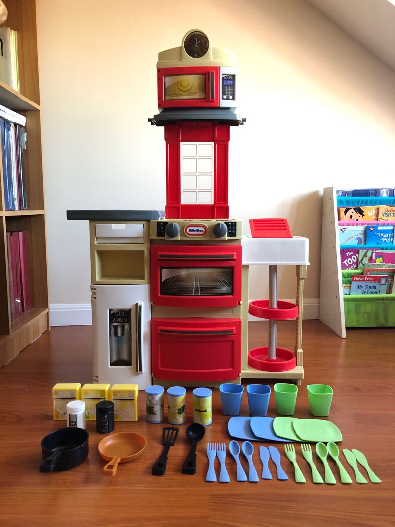 Cook ‘n Store Kitchen (Little Tikes), Hobbies & Toys, Toys & Games on ...