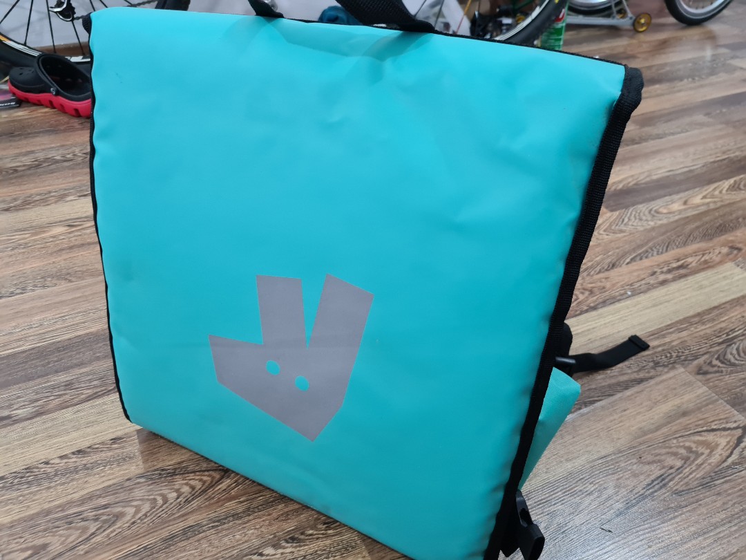 Deliveroo backpack, Motorcycles, Motorcycle Accessories on Carousell