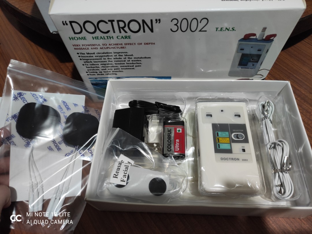 Doctron Model 3002, Health & Nutrition, Massage Devices on Carousell