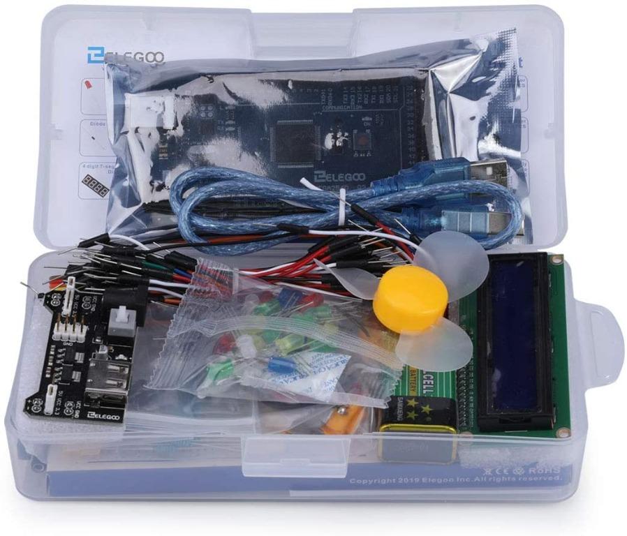 ELEGOO Mega 2560 R3 Project Starter Kit Compatible With Arduino IDE ...
