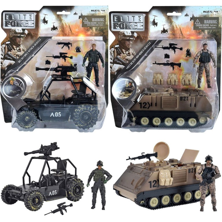 Elite Force Delta Force Attack M113 Desert Armored Military Vehicle 1/ ...