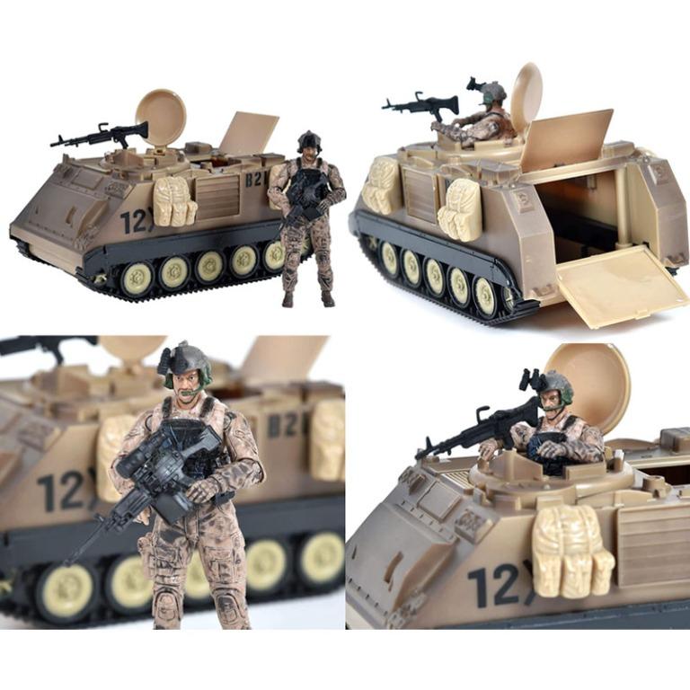 Elite Force Delta Force Attack M113 Desert Armored Military Vehicle 1/ ...