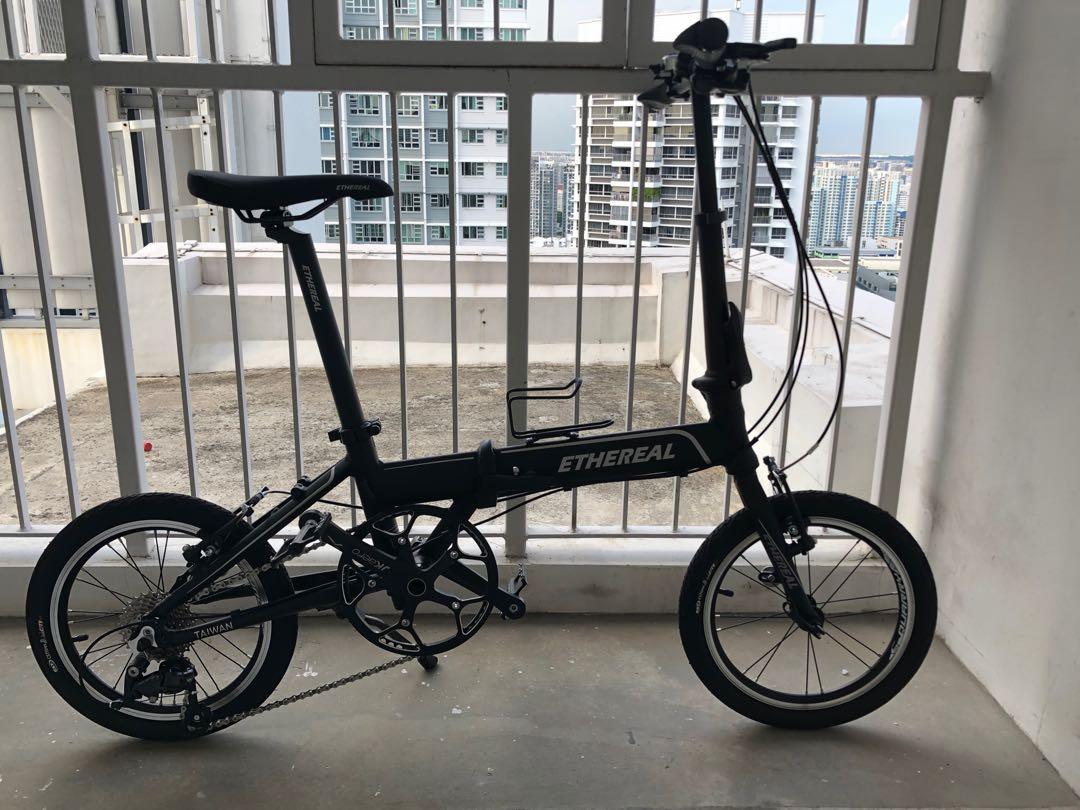 Ethereal S9 Compact Folding Bicycle 2021 (16 Inch), Sports Equipment ...