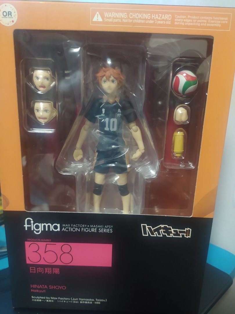 Figma Hinata Shoyo, Hobbies & Toys, Toys & Games on Carousell