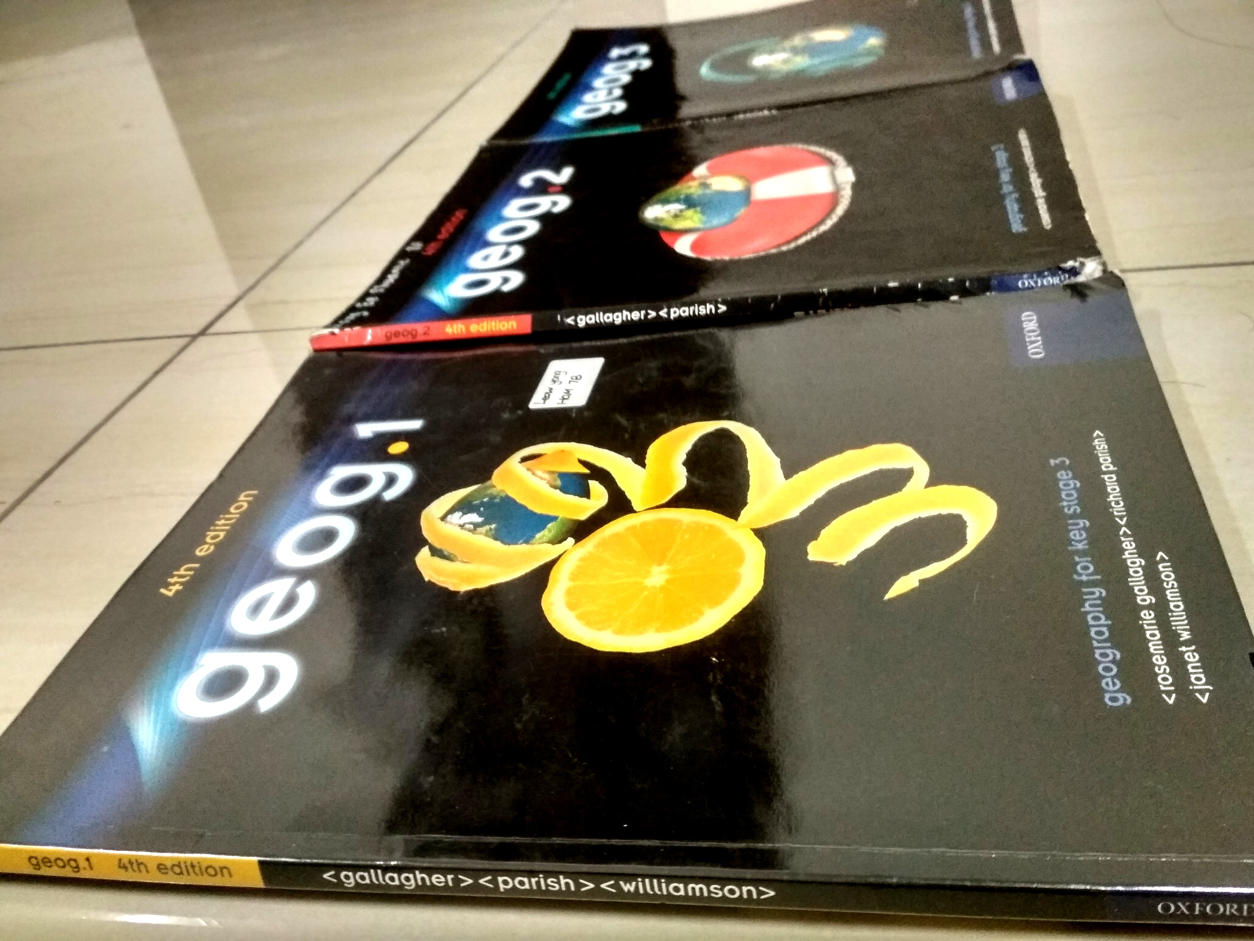 geog.1/2/3 Student Book, Hobbies & Toys, Books & Magazines, Textbooks ...