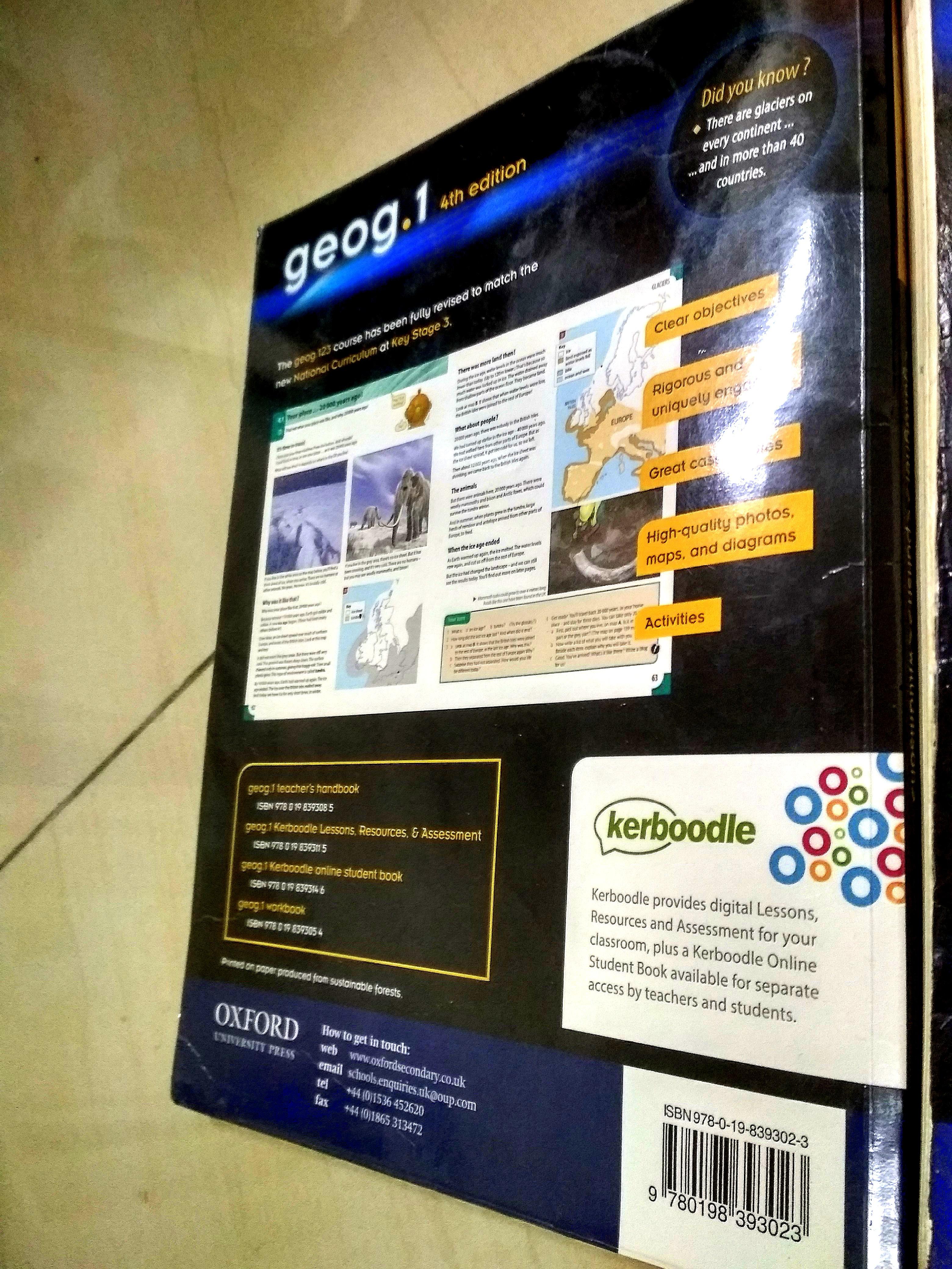 geog.1/2/3 Student Book, Hobbies & Toys, Books & Magazines, Textbooks ...