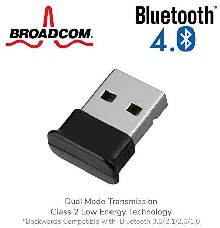 GMYLE Bluetooth 4.0 Broadcom Chip Dongle Adapter, Ultra-Mini USB ...