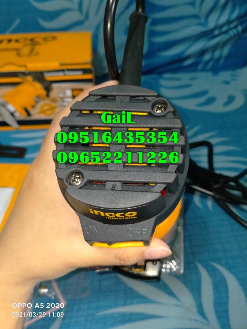 INGCO 500W Laminate Trimmer / Palm Router, Commercial & Industrial ...