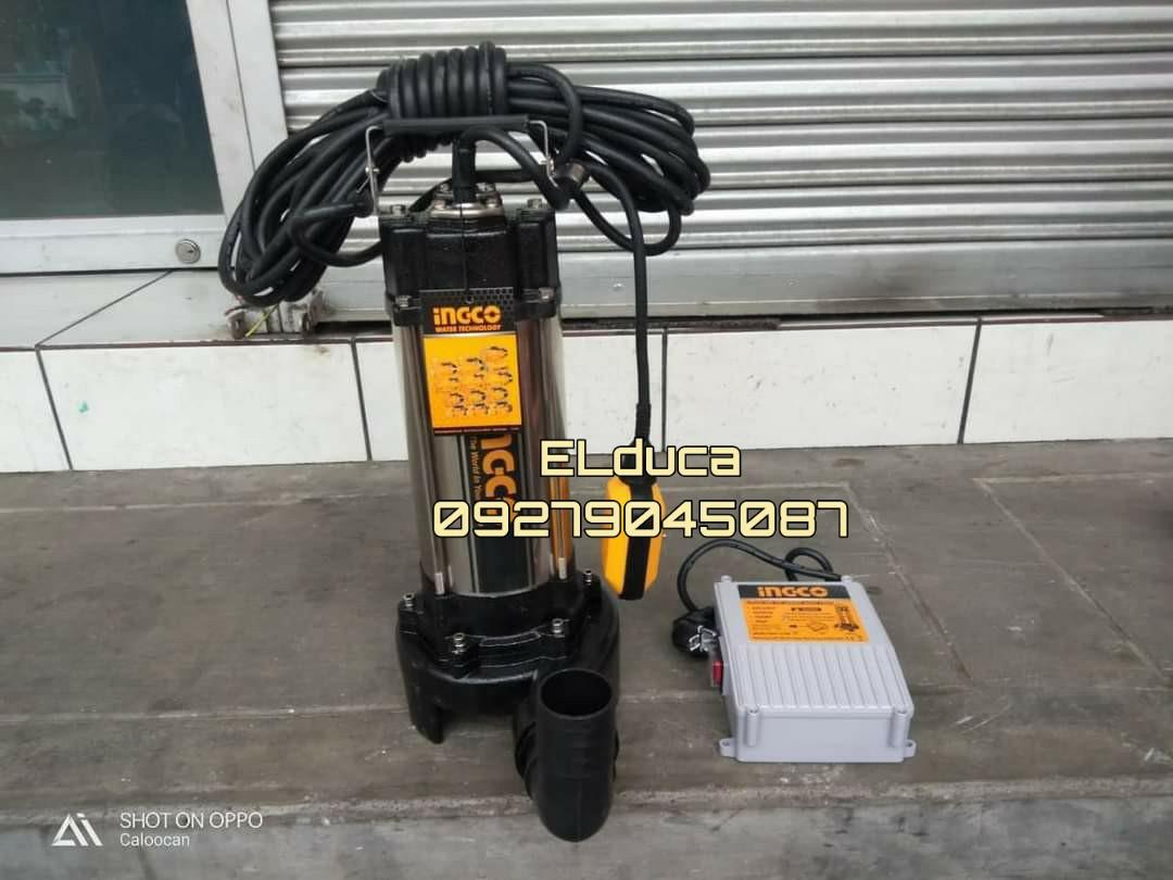 INGCO Industrial Sewage Submersible Pump - 2HP with Floater switch and ...