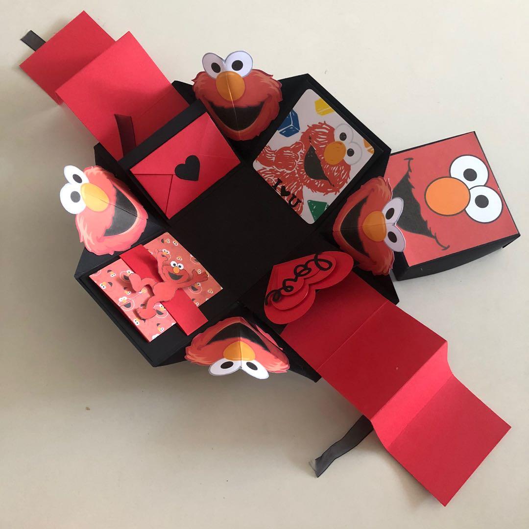 Instock special - explosion box with pull tab, Hobbies & Toys ...