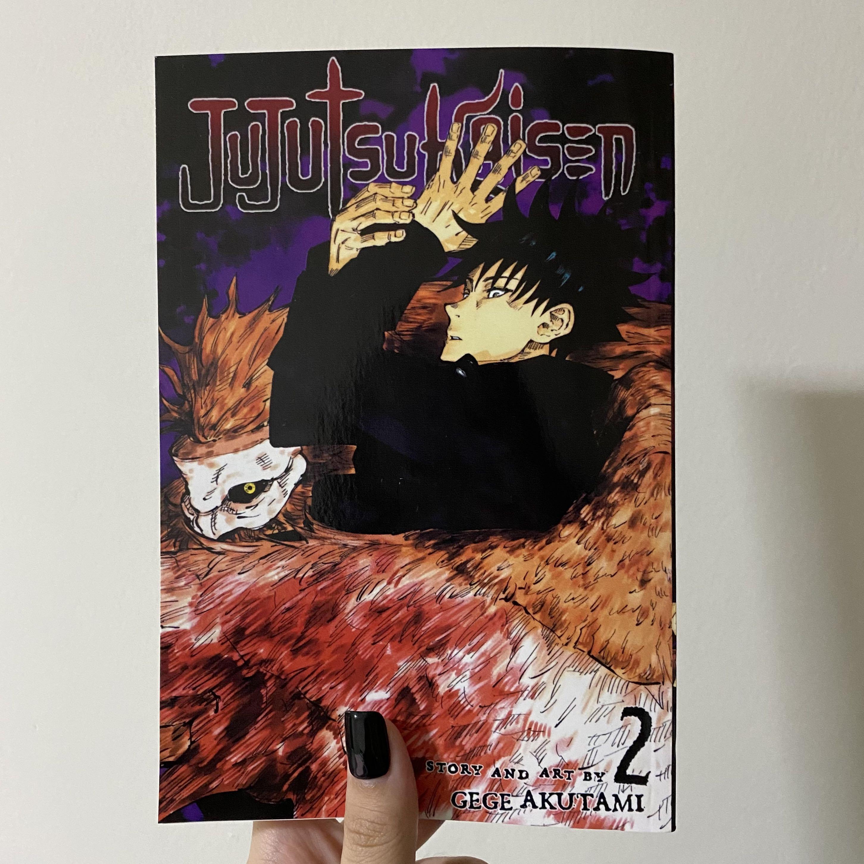 Jujutsu Kaisen JJK Vol 2 English Manga Cheap, Hobbies & Toys, Books ...