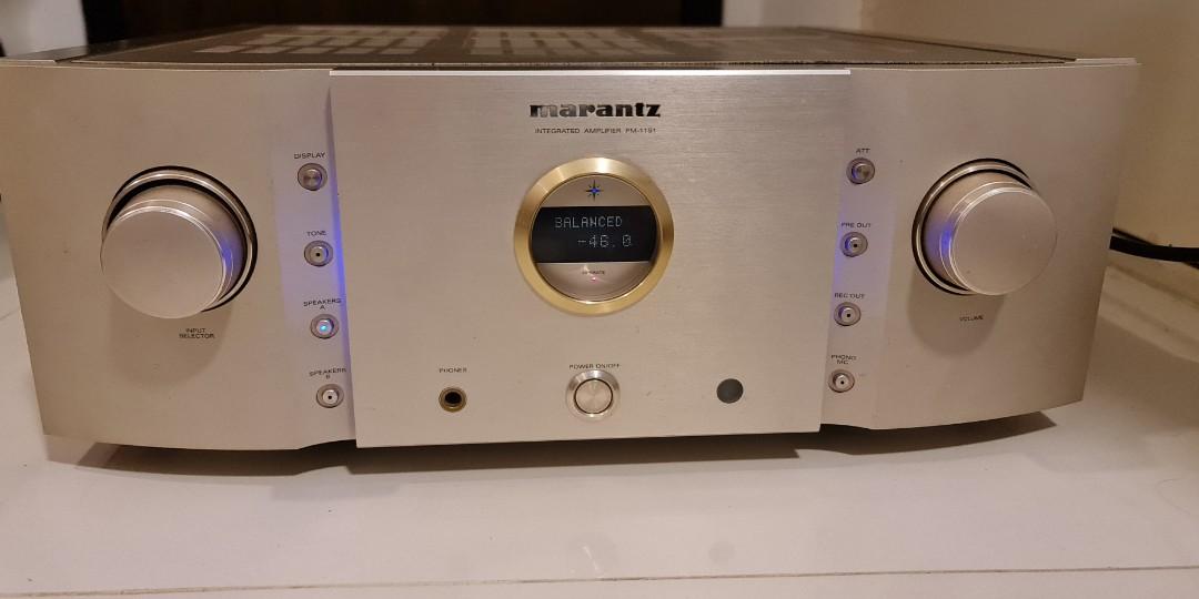 Marantz PM11 S1 Integrated Amplifier, Audio, Other Audio Equipment on ...