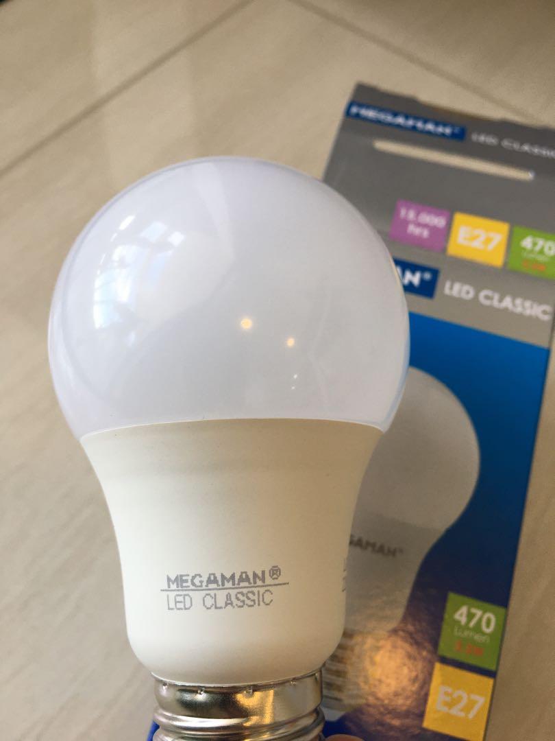 Megaman LED Classic Light Bulb, Furniture & Home Living, Lighting ...