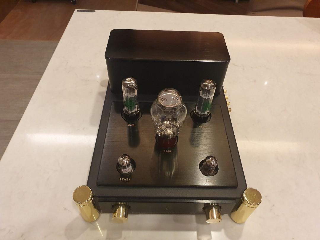 Mingda MC34-A07 tube int amp, Audio, Other Audio Equipment on Carousell