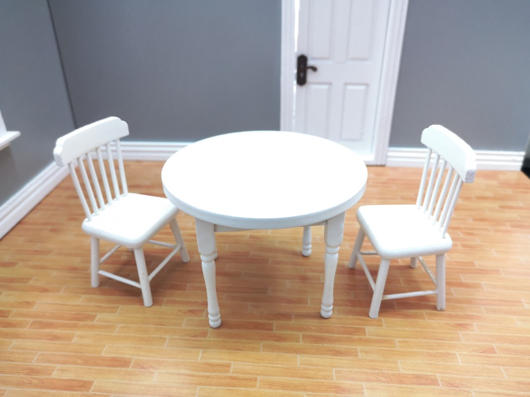 Miniature table set, Hobbies & Toys, Toys & Games on Carousell