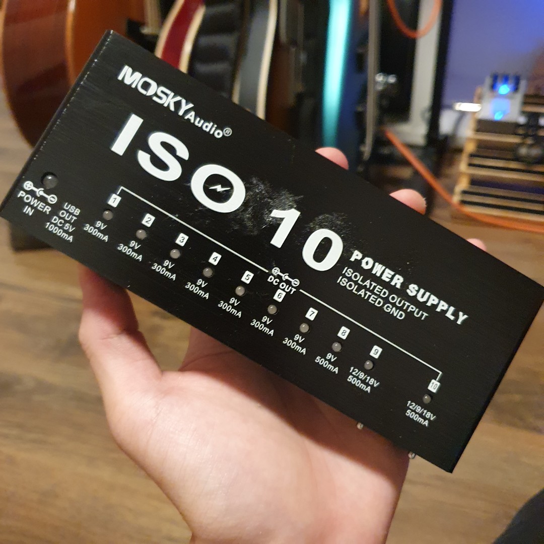 Mosky ISO 10 Pedal Power Supply Unit, Computers & Tech, Parts & Accessories, Cables & Adaptors ...
