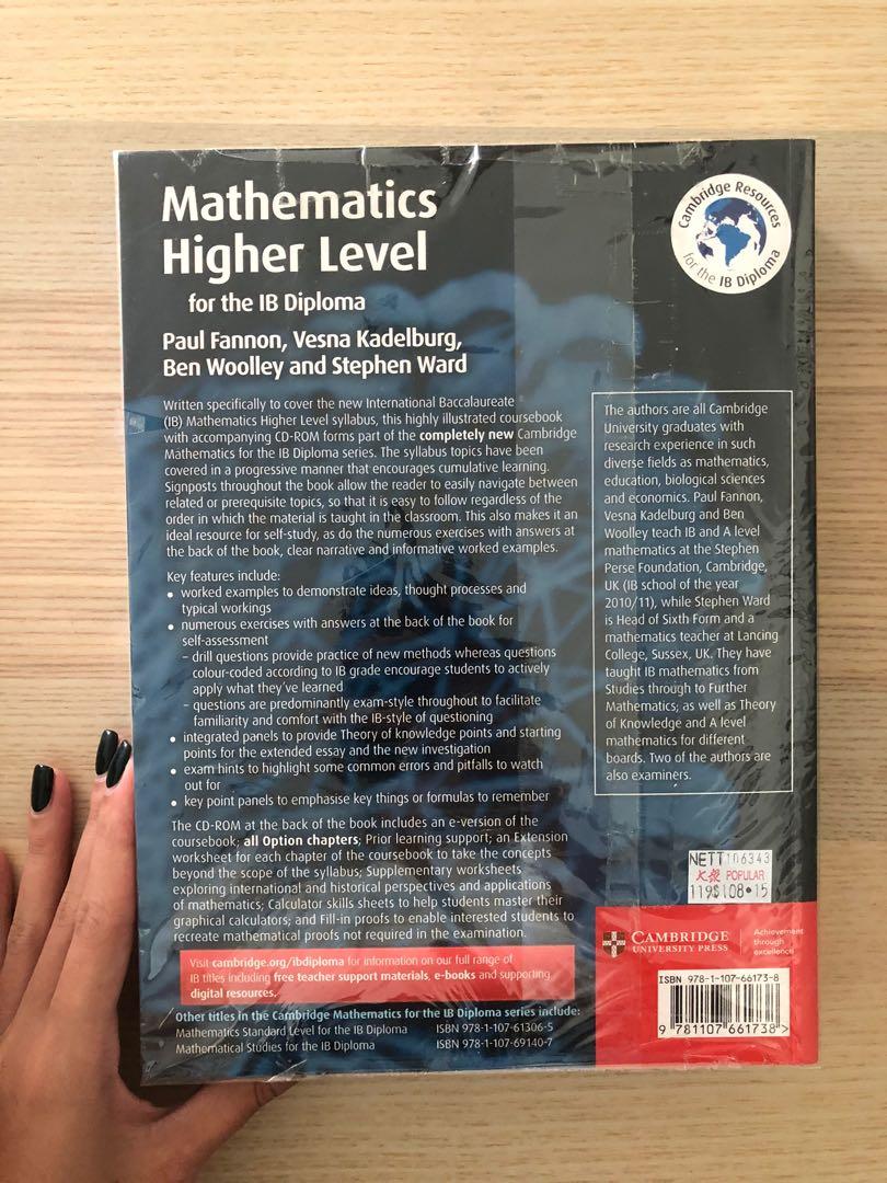 NEW IB Mathematics Textbook HL, Hobbies & Toys, Books & Magazines ...
