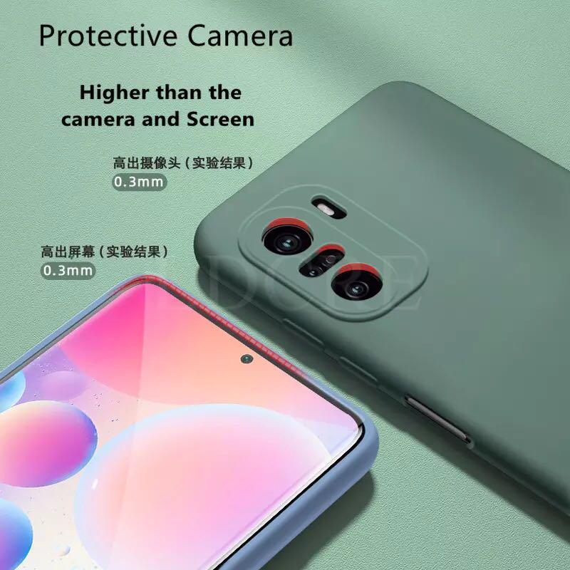 ⚡️New: Xiaomi Poco F3 Liquid Silicon Case, Mobile Phones & Gadgets ...