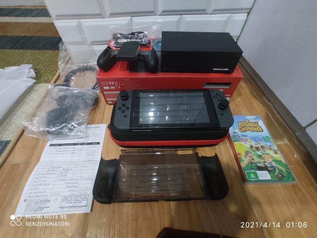 Nintendo switch v2 w/ receipt, Video Gaming, Video Game Consoles ...