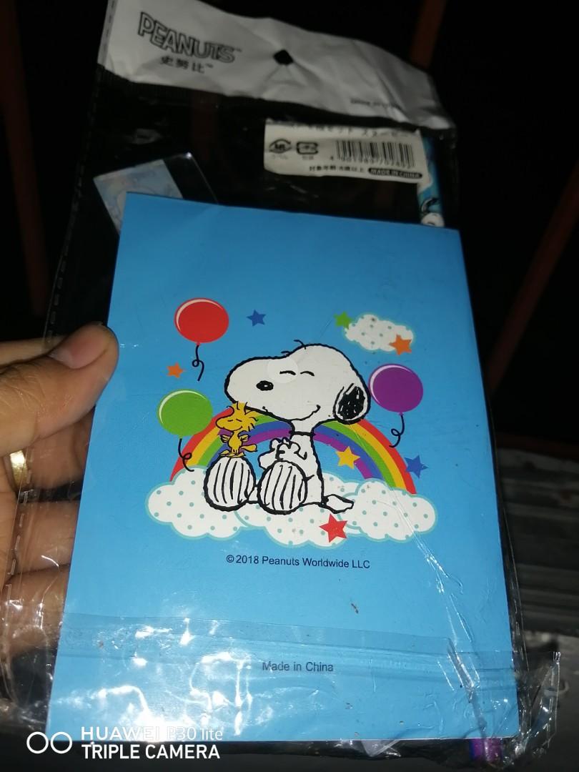 Peanuts Snoopy Stationery Set, Hobbies & Toys, Stationary & Craft, Art ...
