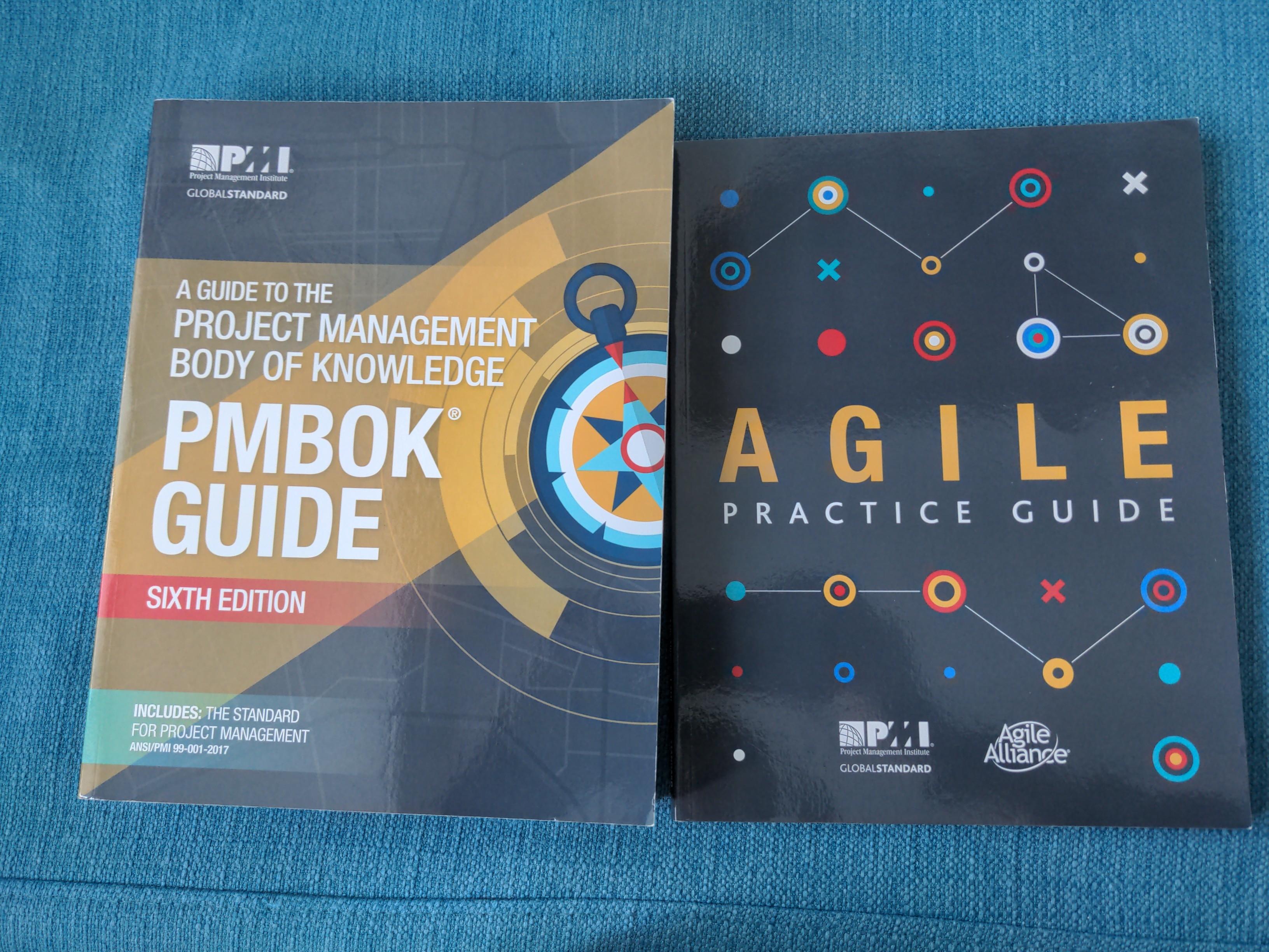 PMBOK 6th edition + Agile practice guide, Hobbies & Toys, Books & Magazines, Assessment Books on ...
