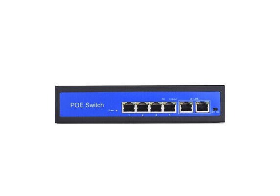 POE Switch 4+2 Ports, Furniture & Home Living, Security & Locks ...