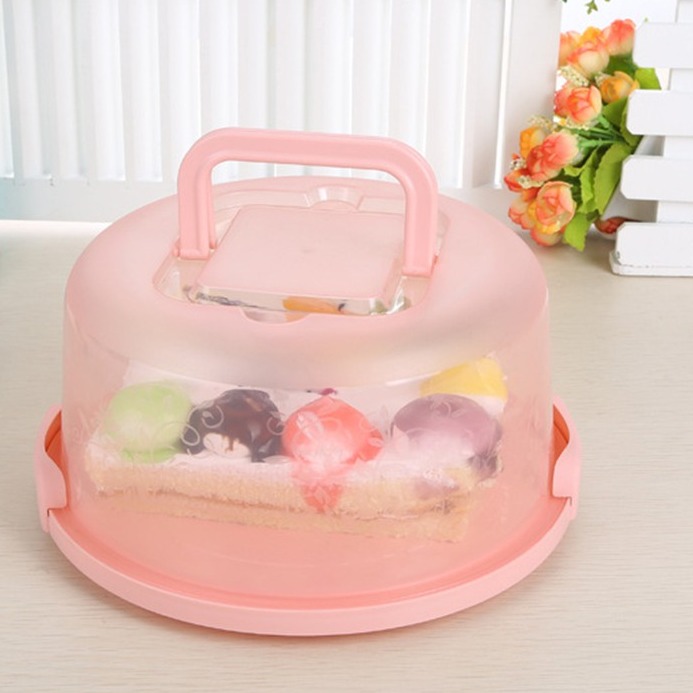 Portable Birthday Cake Container Carrier Box, Furniture & Home Living ...