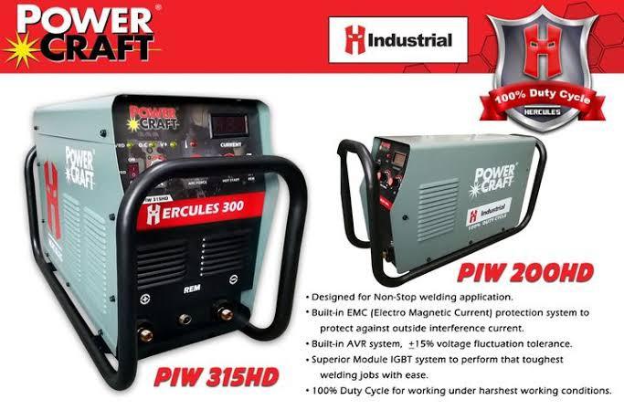 POWERCRAFT DC ARC INVERTER WELDING MACHINE PIW 315HD, Commercial ...