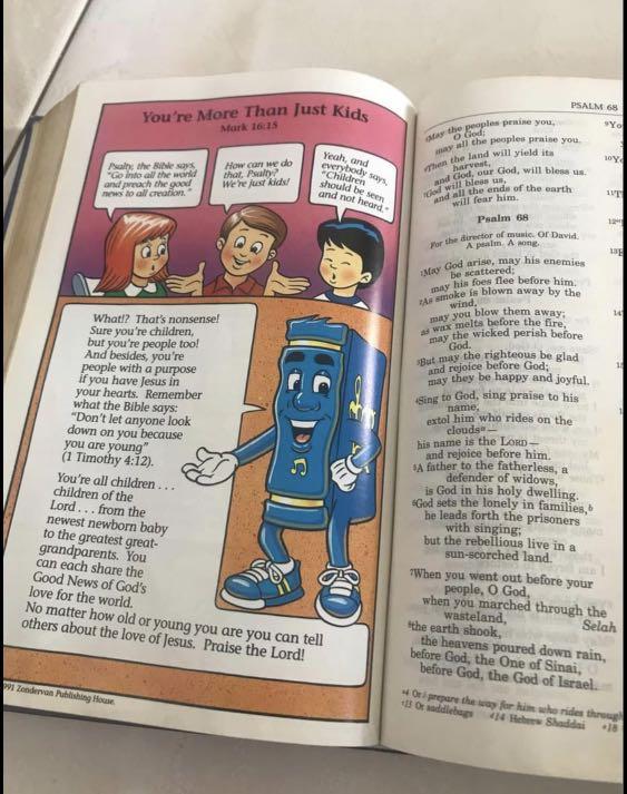 Psalty’s Kids Bible, Books & Stationery, Children's Books on Carousell