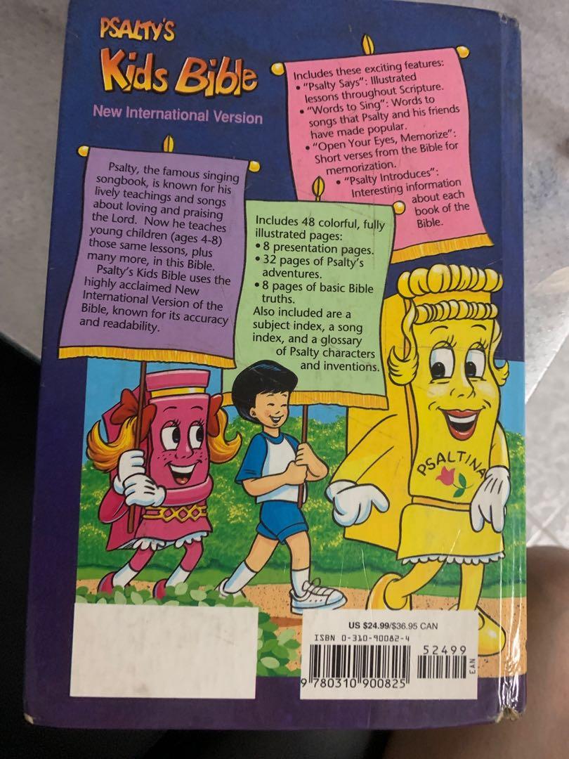 Psalty’s Kids Bible, Books & Stationery, Children's Books on Carousell