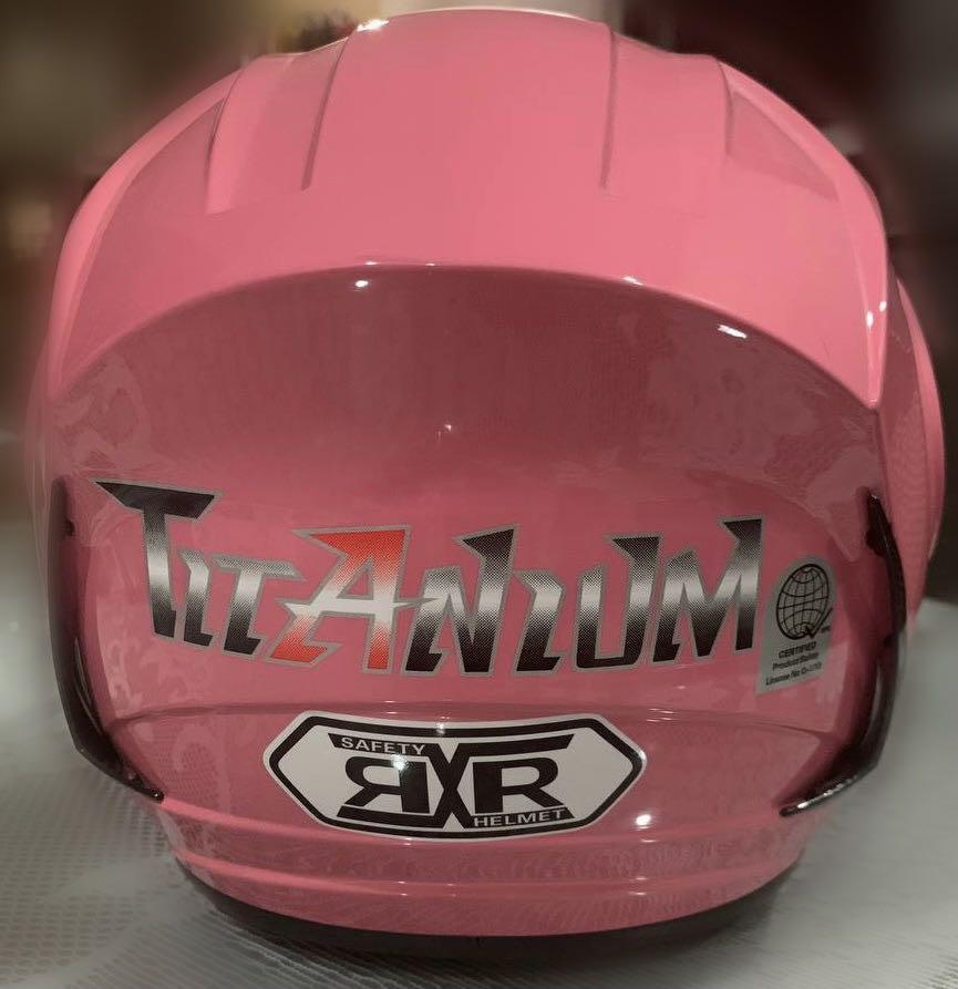 RxR Titanium Motorcycle Helmet, Motorbikes, Motorbike Parts ...