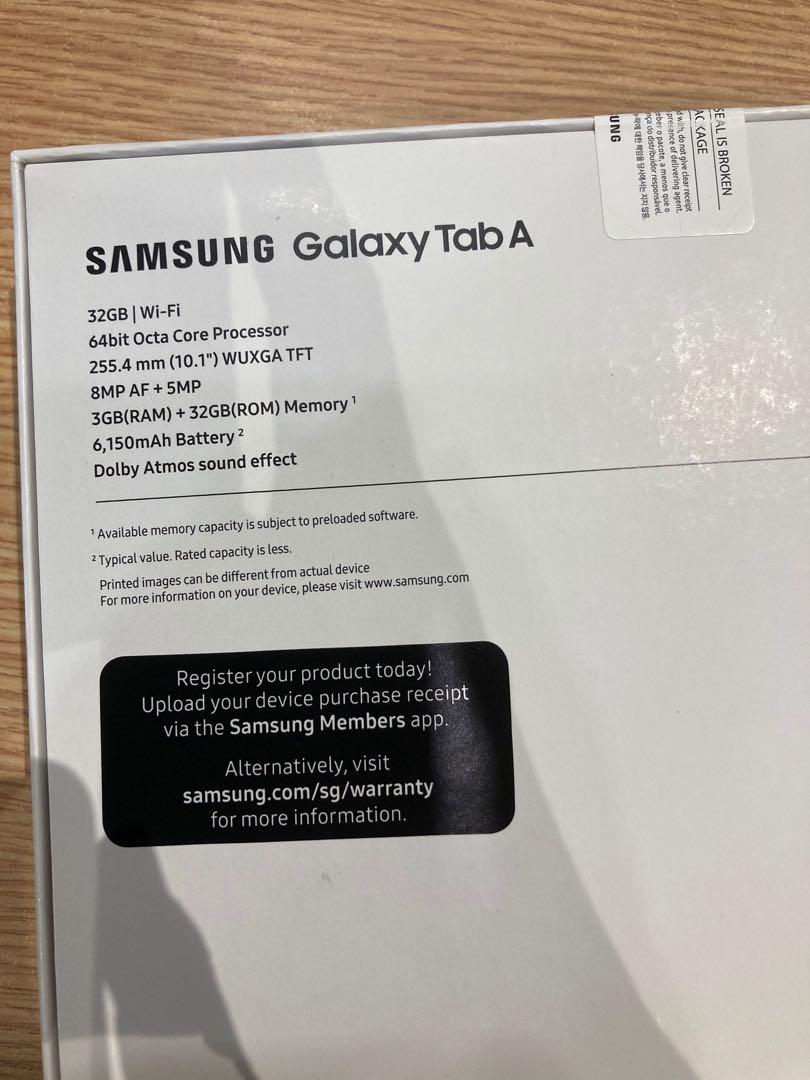 Samsung Galaxy Tab A 10.1 T510 3GB RAM / 32GB (New), Mobile Phones ...