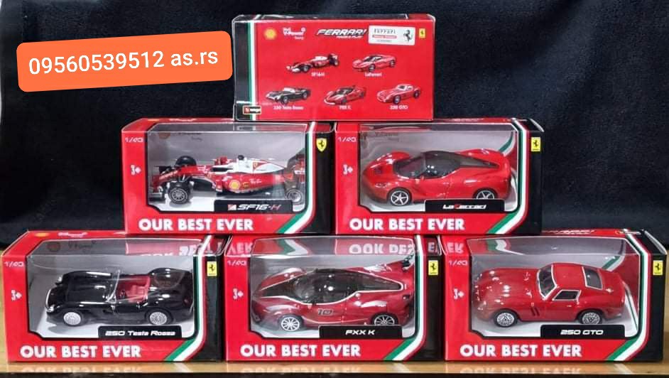 Shell Ferrari cars, Hobbies & Toys, Toys & Games on Carousell