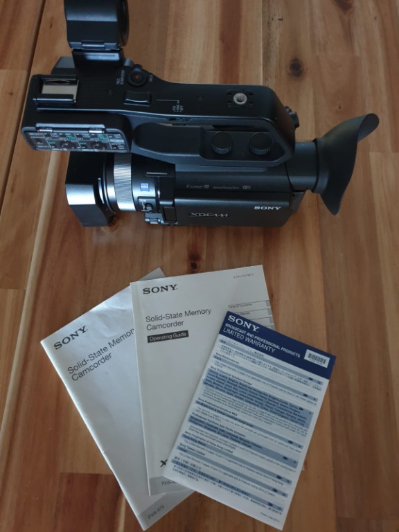 Sony PXW-X70 Camcorder - Black, Photography, Video Cameras on Carousell