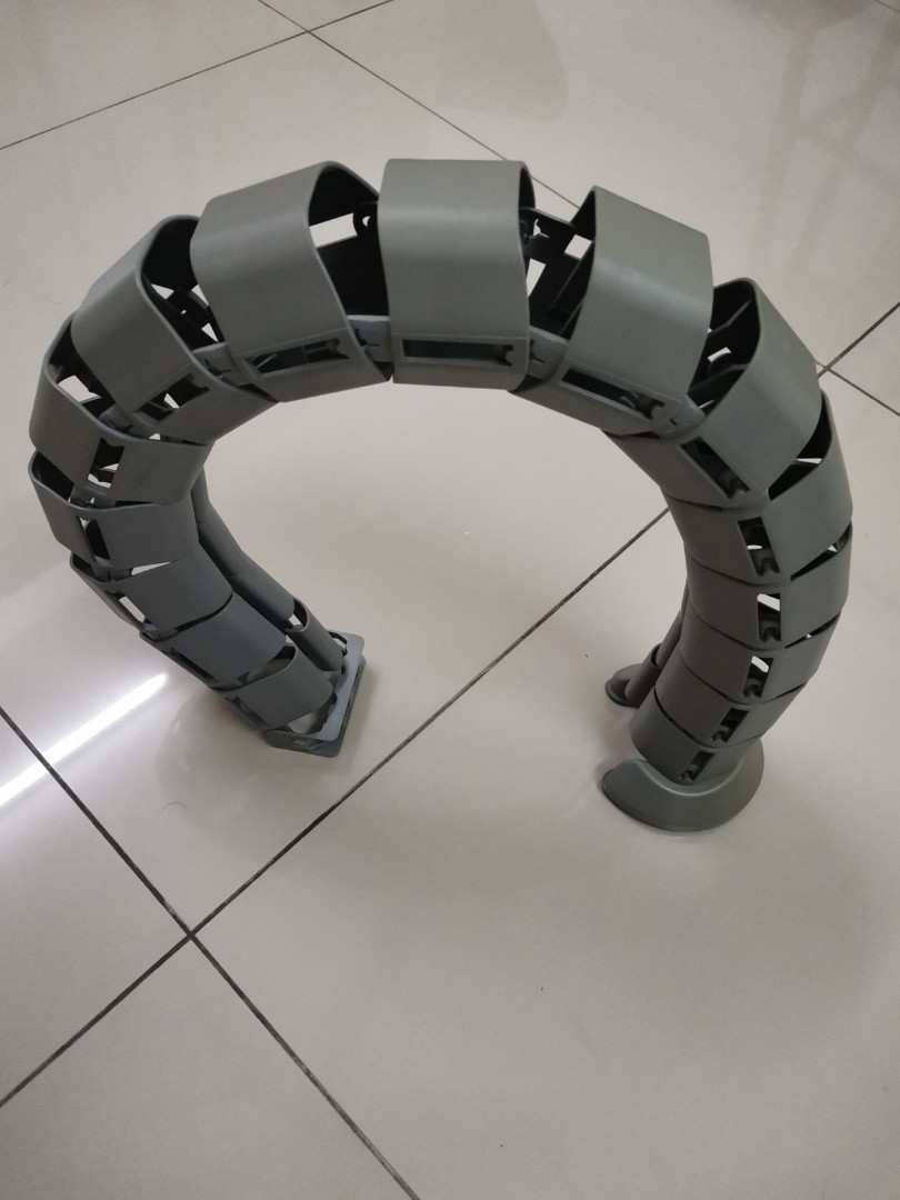 Spiral Skeleton Wire Cable Management Spine - Bristol, Furniture & Home ...