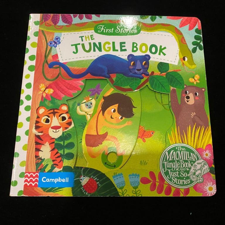 The Jungle Book - Campbell Books: First Stories - Push Pull Slide Board ...