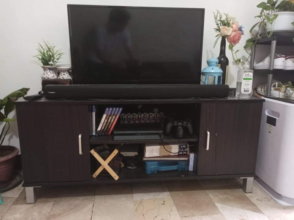 Tv Rack, Furniture & Home Living, Furniture, Shelves, Cabinets & Racks ...