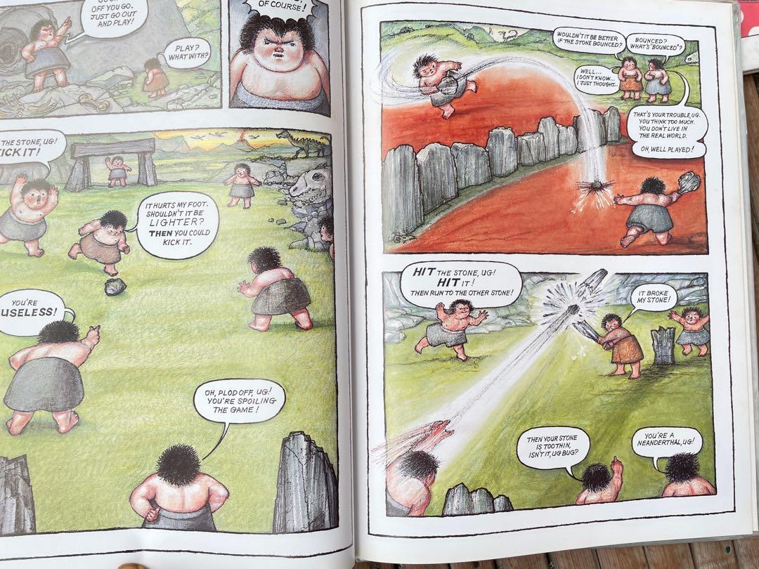 Ug: Boy Genius of the Stone Age by Raymond Briggs (hardcover), Hobbies ...
