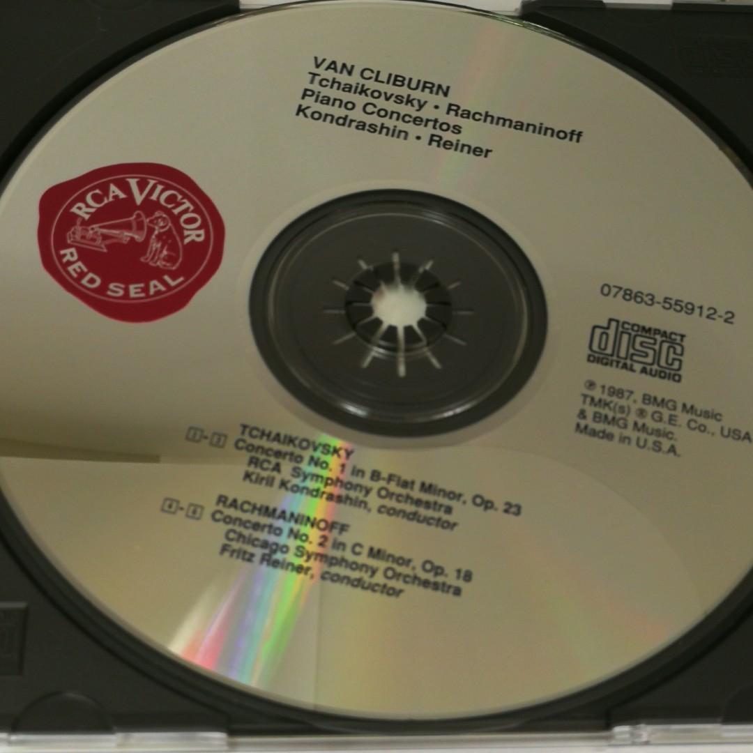 Van Cliburn - Tchaikovsky: Piano Concerto No. 1 / Rachmaninoff: Piano Concerto No. 2, 興趣及遊戲, 收藏品 ...