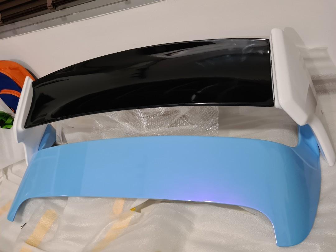 Varis style rear spoiler for Subaru WRX/STI hatchback v10, Car ...