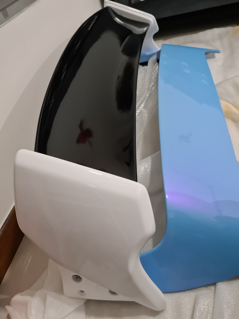 Varis style rear spoiler for Subaru WRX/STI hatchback v10, Car ...