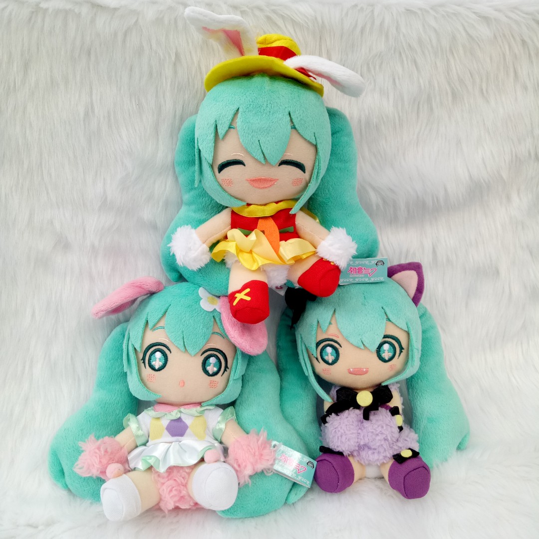 VOCALOID MIKU HATSUNE STUFF TOY PLUSHIES SET, Hobbies & Toys, Toys ...