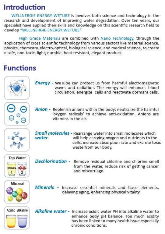 Wellnergie WeTube ( relieve pain, improve sleep quality, block ...